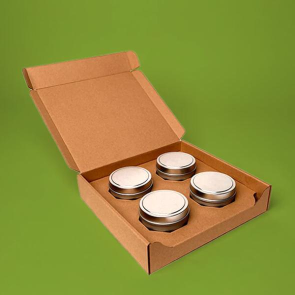 6 oz Candle Tin Packaging | CustomBoxesZone
