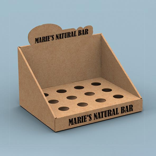 Custom Cardboard Countertop Display Boxes Packaging - CBZ