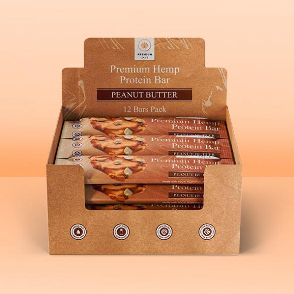 CBD Protein Bar Boxes | Custom CBD Protein Bar Packaging