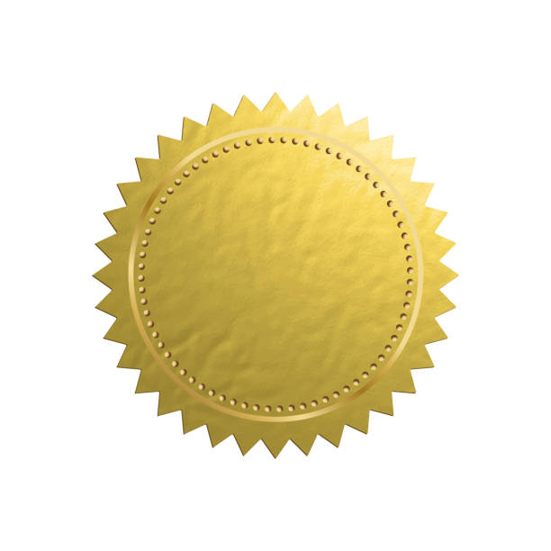 Custom Gold Stickers